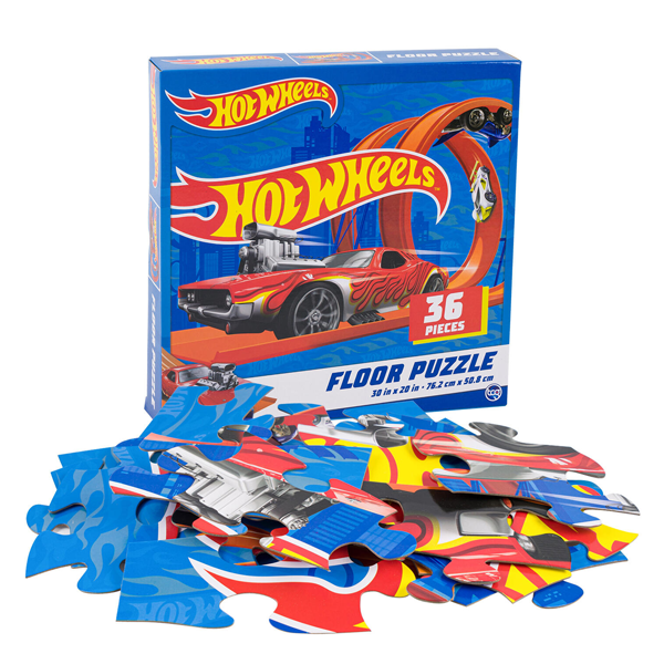 Hot Wheels Floor Puzzle | Trinidad and Tobago – The Kids Shop